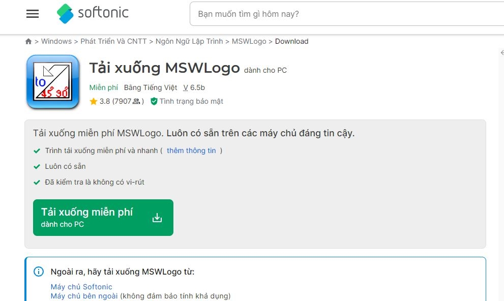 Bật mí cách tải và sử dụng MSWLogo: Phần mềm lập trình cơ bản